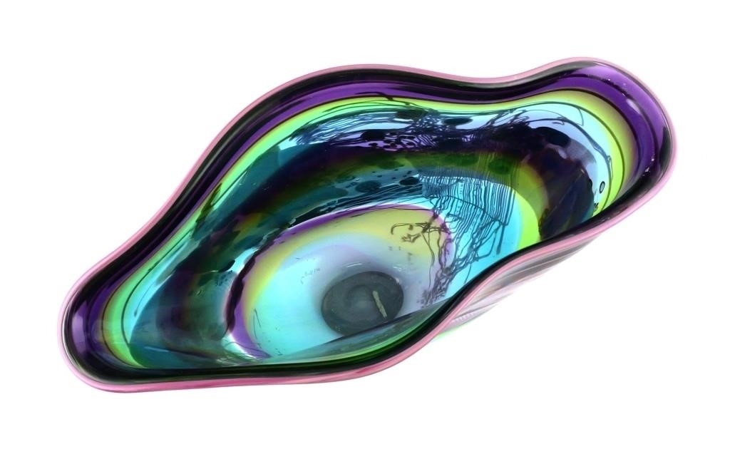 Wes Hunting | Wes Hunting Studio Millefiori Glass Vase | MutualArt