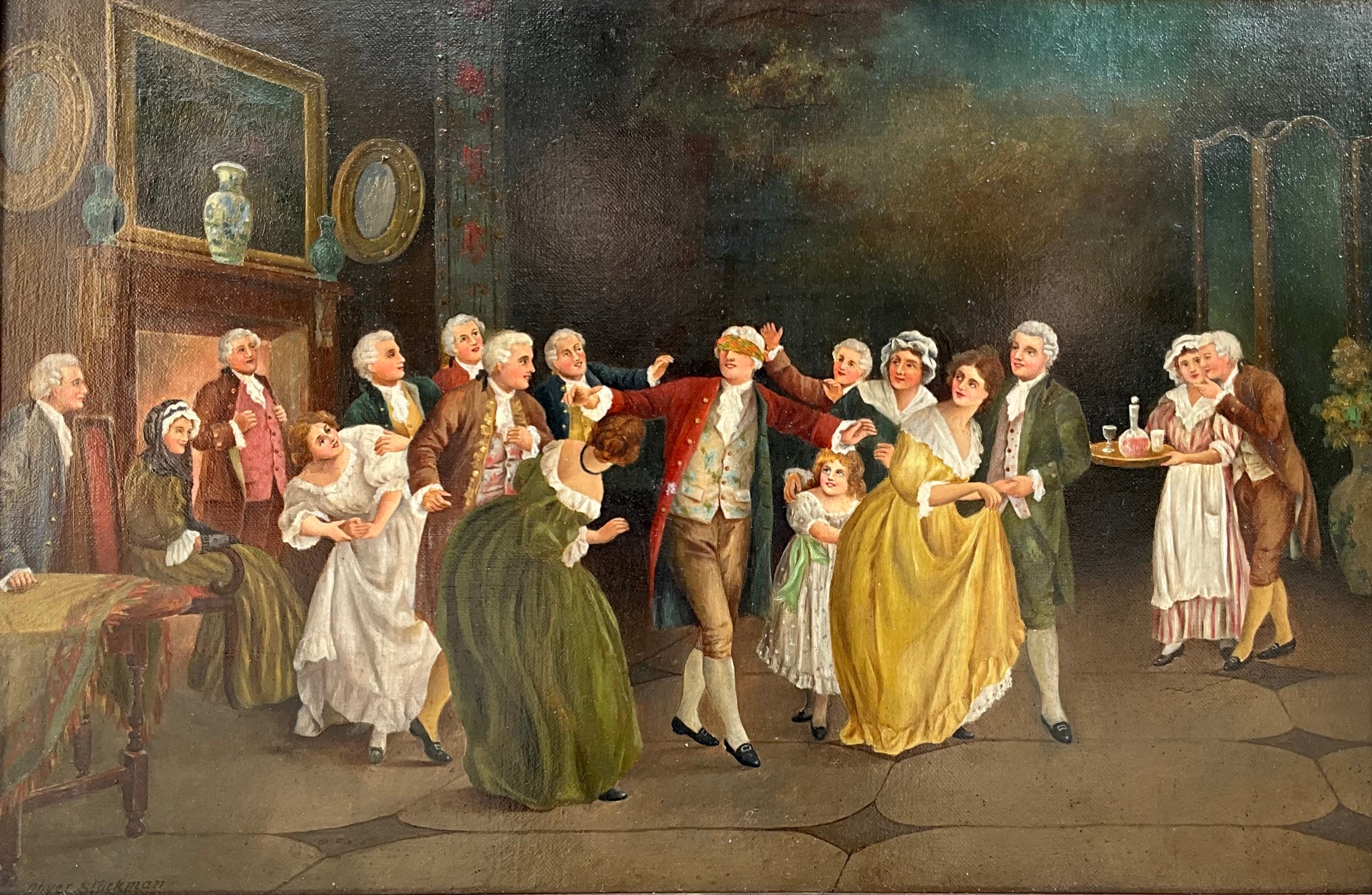 Oliver Stockman | Blind Man's Bluff | MutualArt