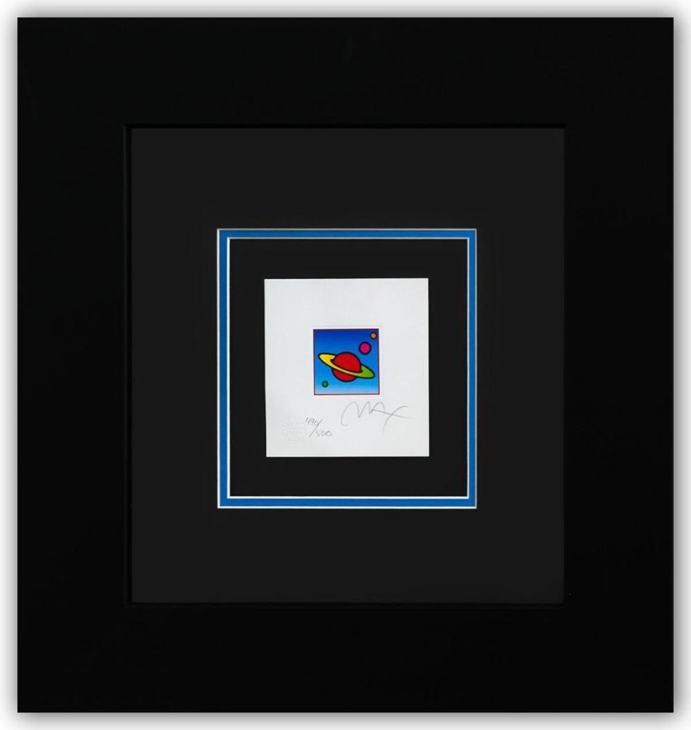Peter Max | Cosmic Saturn | MutualArt