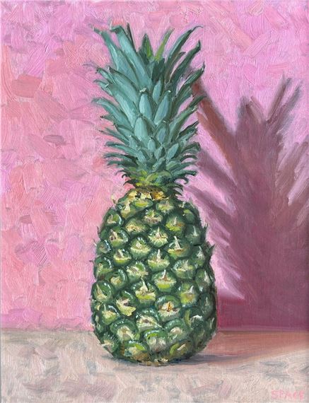 Angela Space | Pineapple Still Life | MutualArt