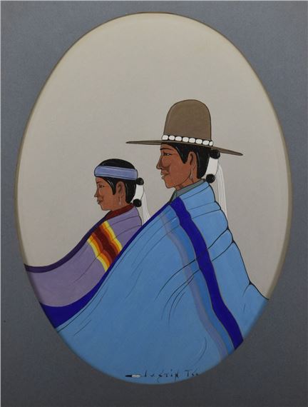 Justin Tso | Navajo Painting (1979) | MutualArt