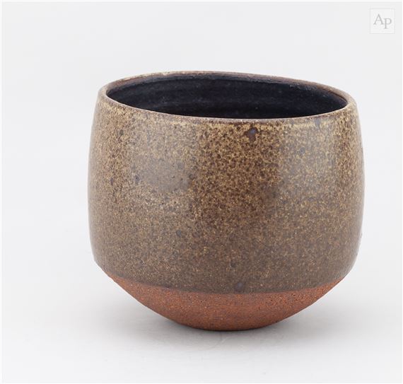 Joanna Constantinidis | oval stoneware vessel | MutualArt