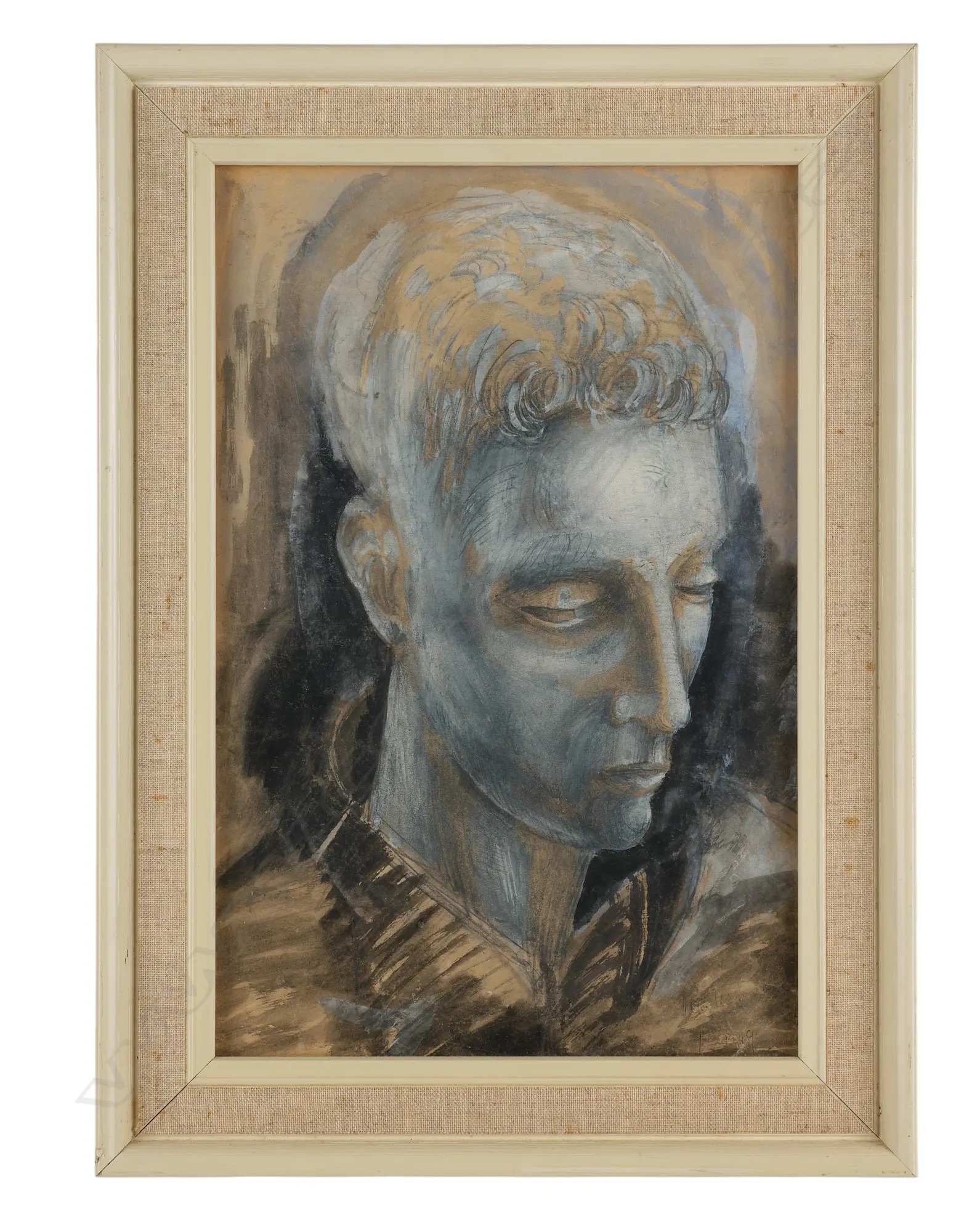 Keith Patterson | Portrait of a man (1949) | MutualArt