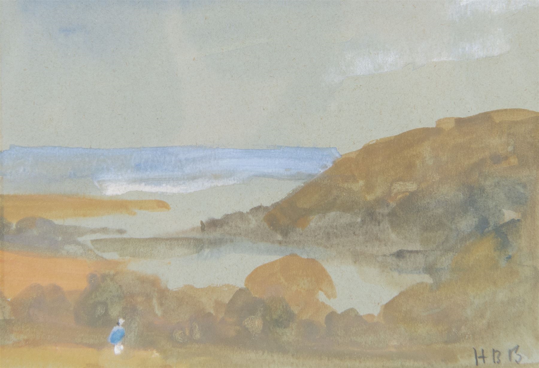 Hercules Brabazon Brabazon | Figure on a Hillside | MutualArt