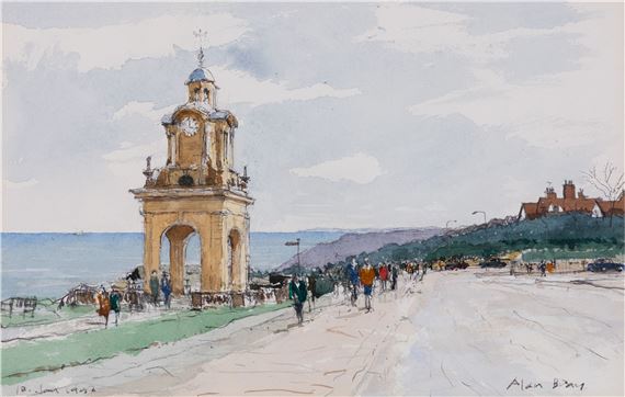 Alan Bray | The Clock Tower Scarborough (1992) | MutualArt