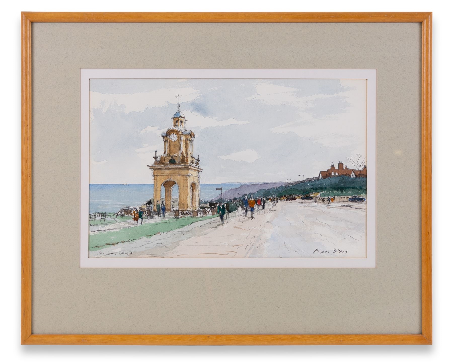 Alan Bray | The Clock Tower Scarborough (1992) | MutualArt