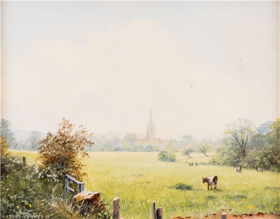 Robert Hughes | Burford Church | MutualArt