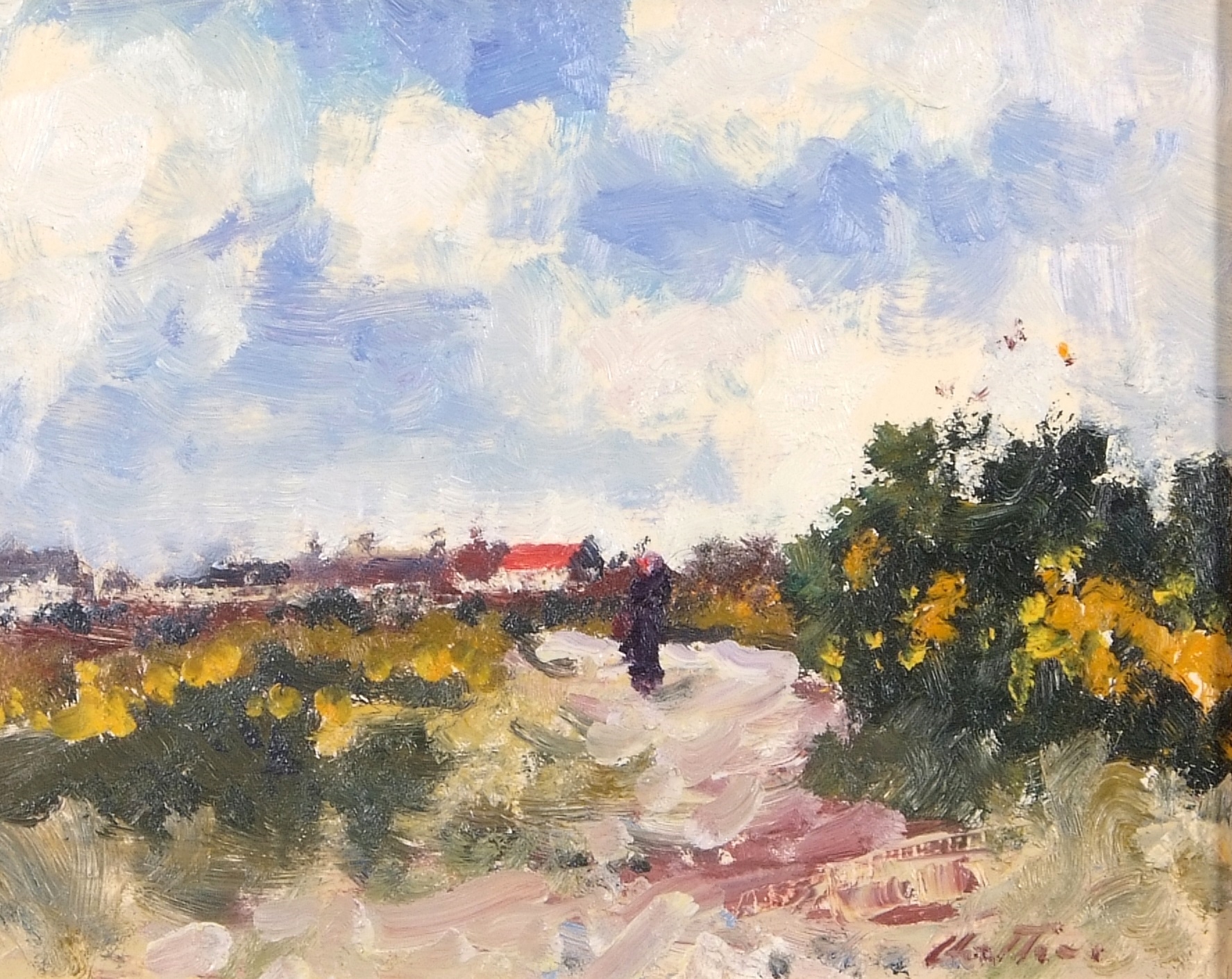 Geoffrey Chatten | The Old Rail Track from North Caistor (2003) | MutualArt