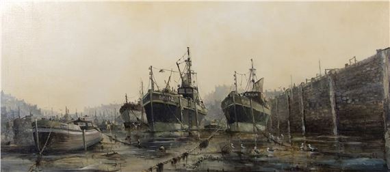 Colin W. Burns | Brixham Harbour | MutualArt
