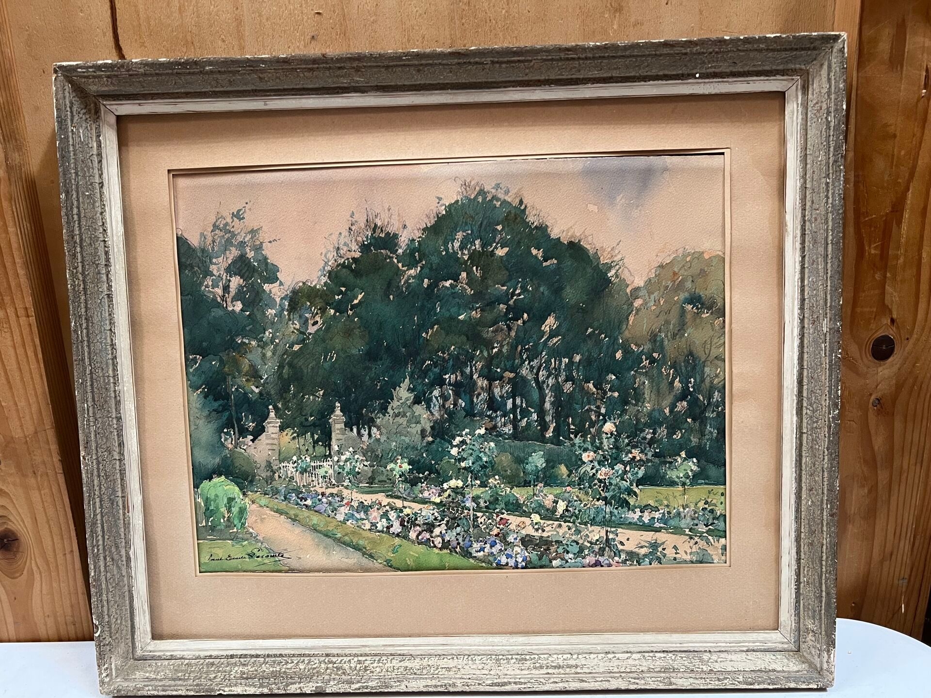 Paul Emile Lecomte | Garden in bloom | MutualArt