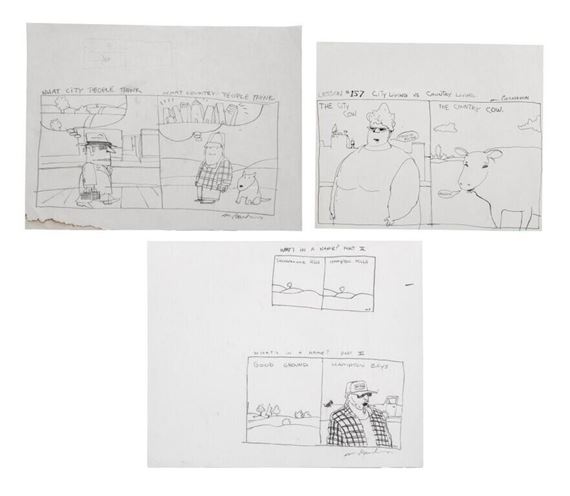 Michael Paraskevas | Three City Versus Country Living Comic Strips ...