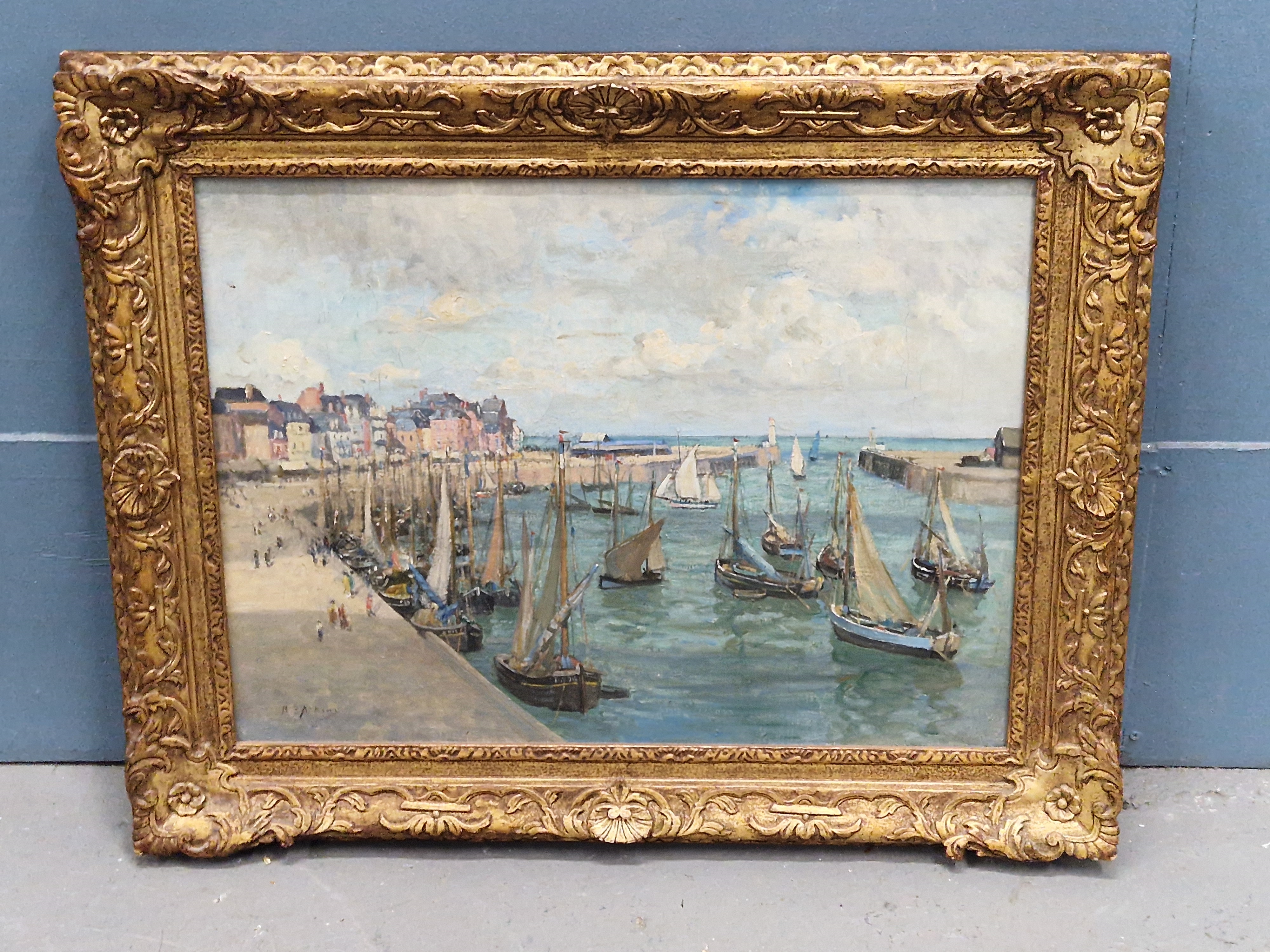 Mary Elizabeth Atkins | The French coastal fishing port of Honfleur ...