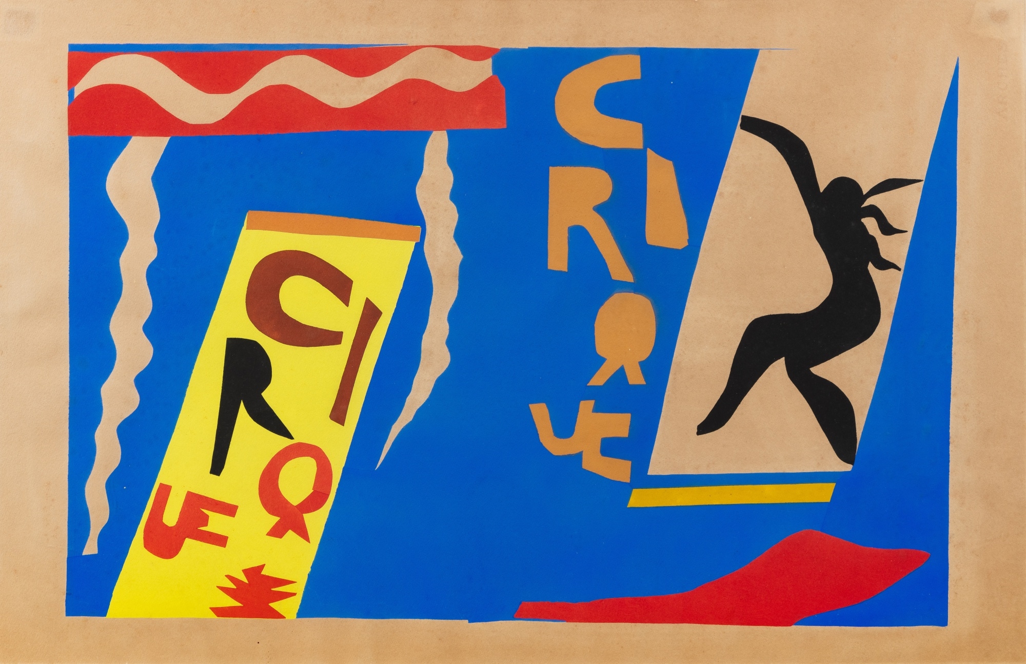 Henri Matisse | Le Cirque (tiré de Jazz). 1947. Pochoir en couleurs ...