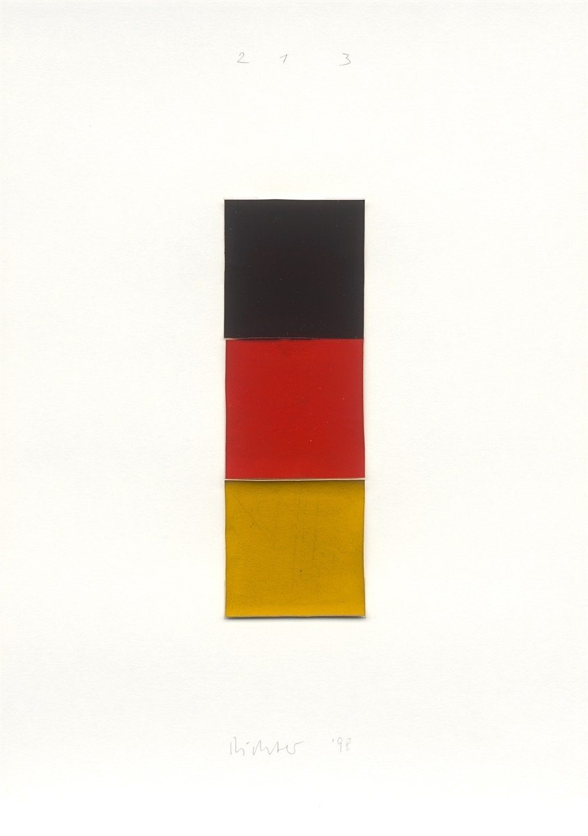 Gerhard Richter | Schwarz Rot Gold I (1998) | MutualArt