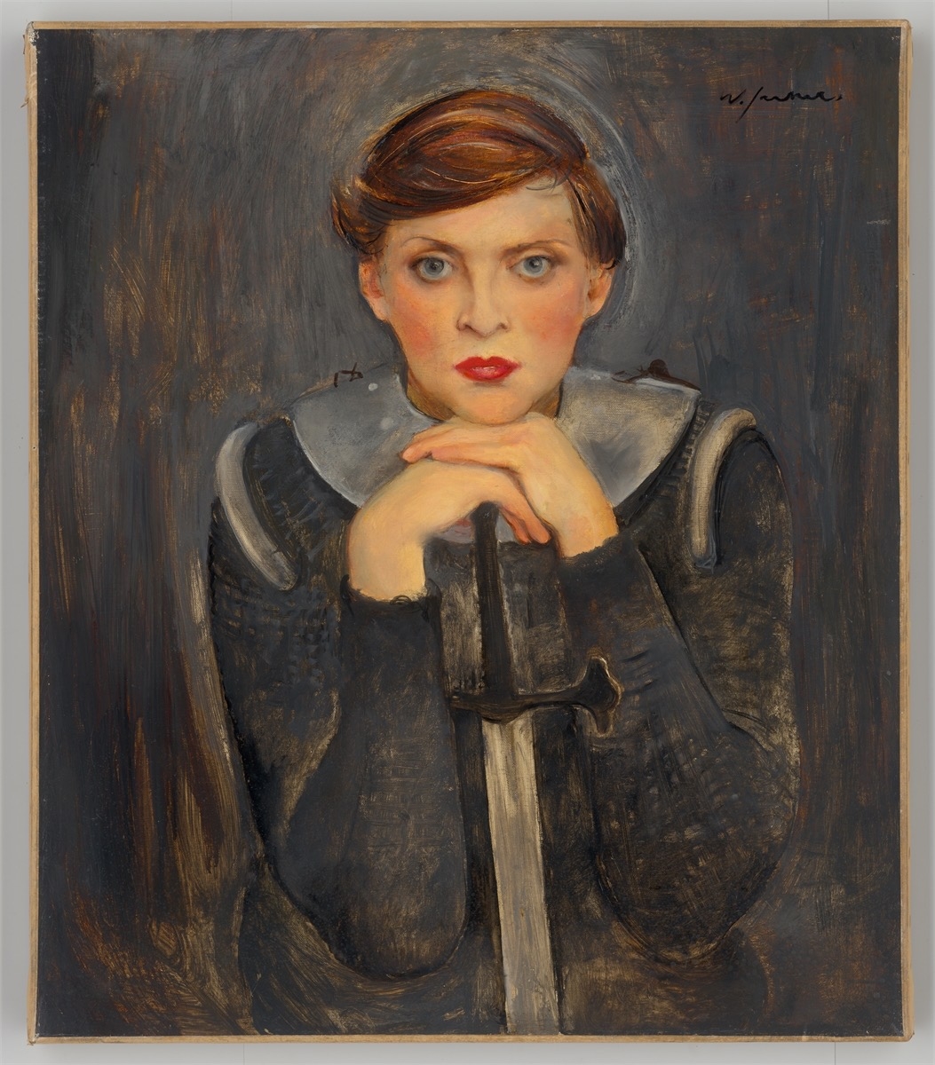 Willy Jaeckel | Luise Ullrich als Johanna von Orleans (Circa 1936) | MutualArt
