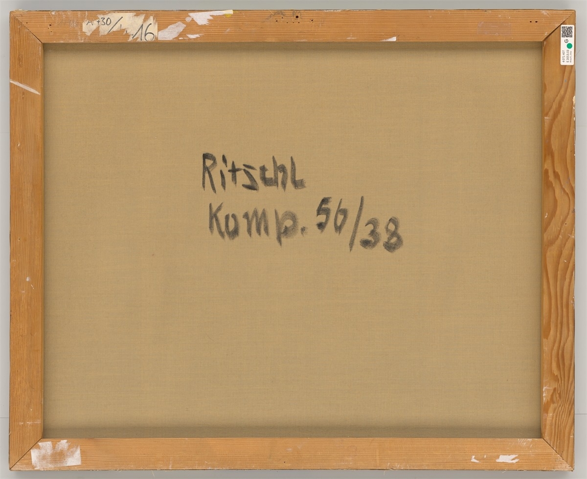 Otto Ritschl | Komposition (1956) | MutualArt