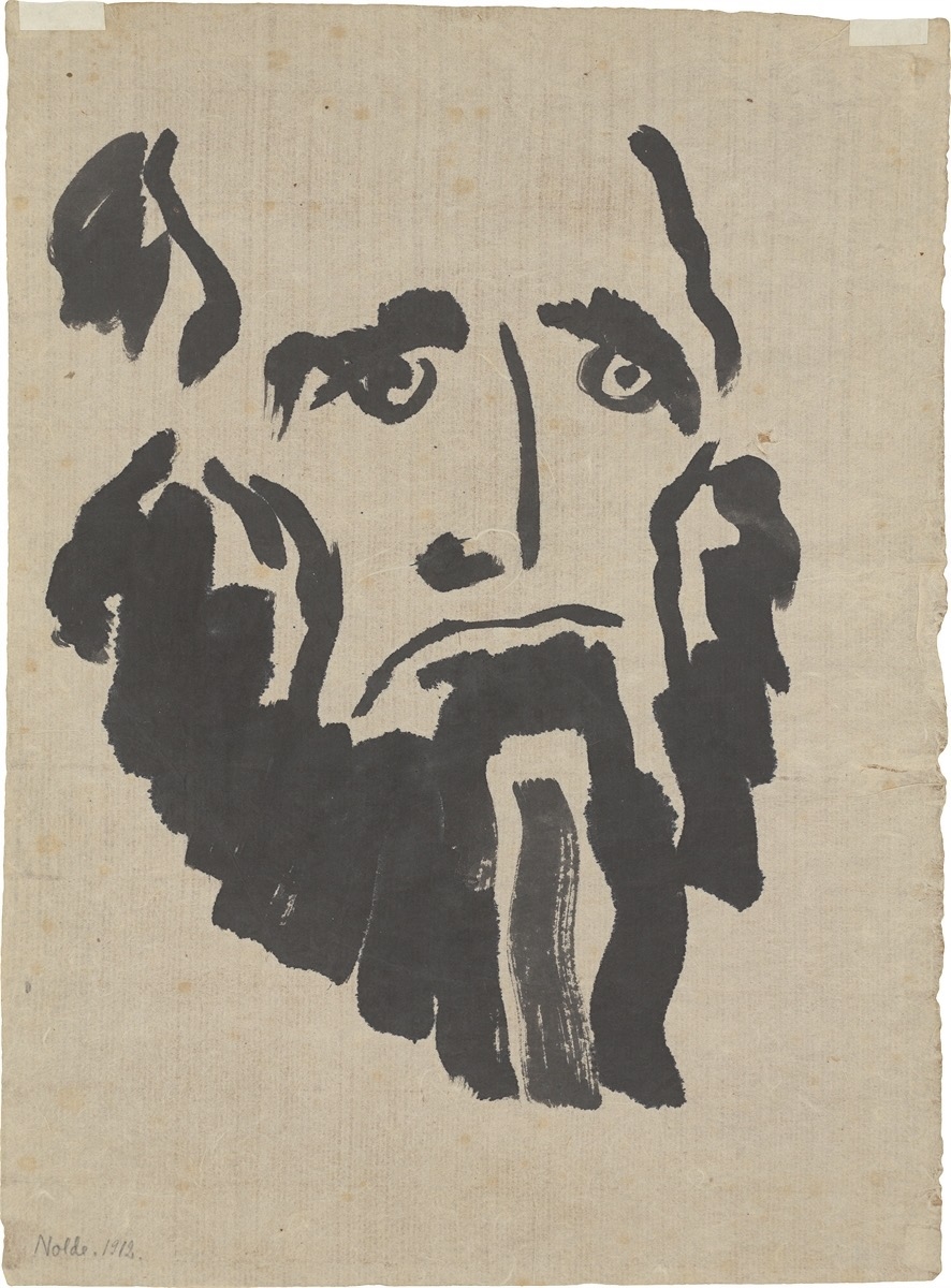 Emil Nolde | Prophet (1912) | MutualArt
