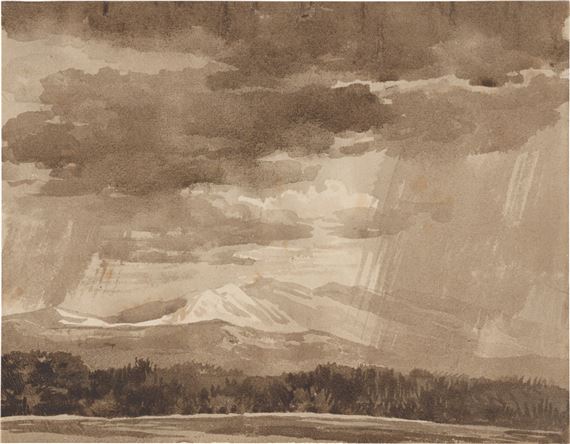 Franz Kobell | Mountain landscape in stormy weather (1749 - 1822 ...