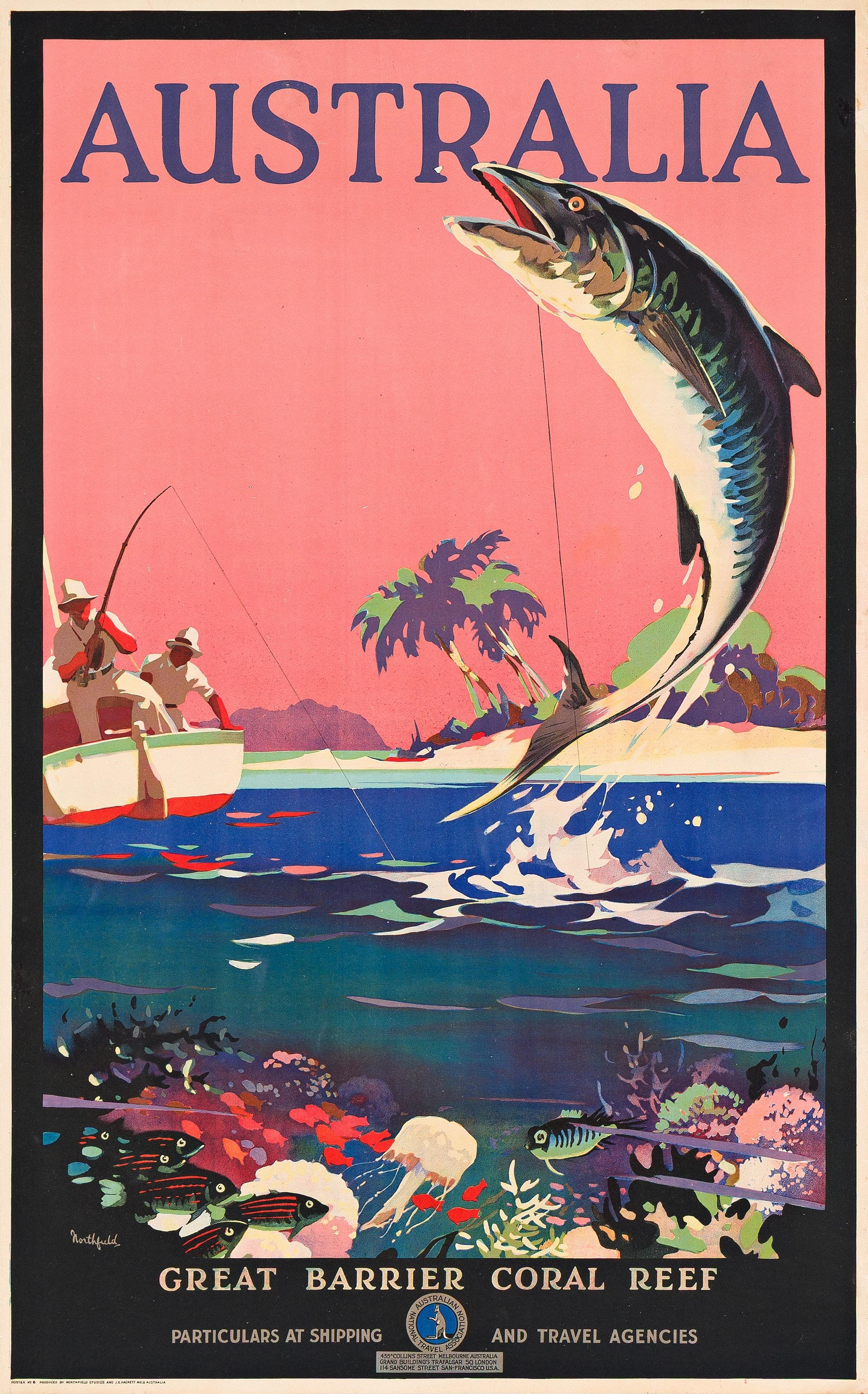 James Northfield | Great Barrier Coral Reef (Circa 1930s) | MutualArt