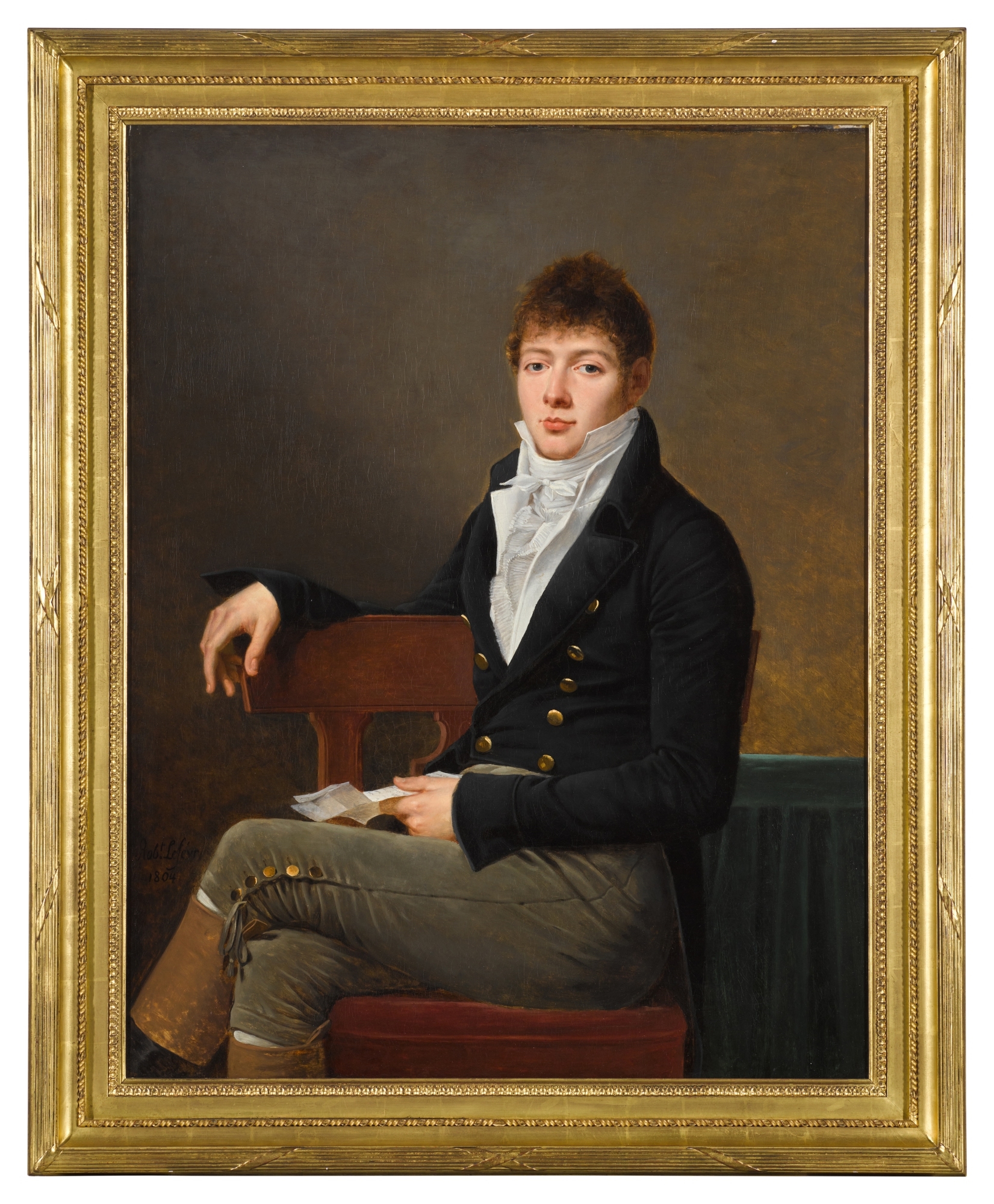 Robert-Jacques-Francois Lefèvre | Portrait of Michael Elias Meyer (1804 ...