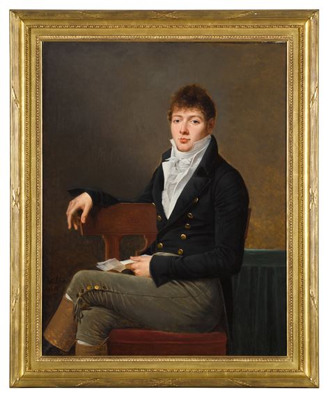 Robert-Jacques-Francois Lefèvre | Portrait of Michael Elias Meyer (1804 ...