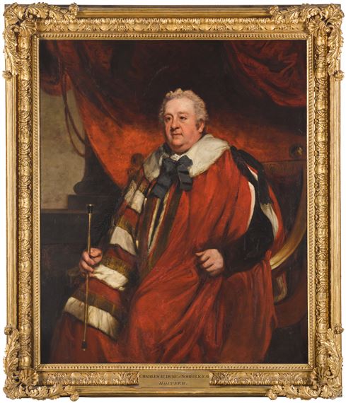 John Hoppner | Portrait of Charles Howard, Duke of Norfolk, E.M. (1746 ...