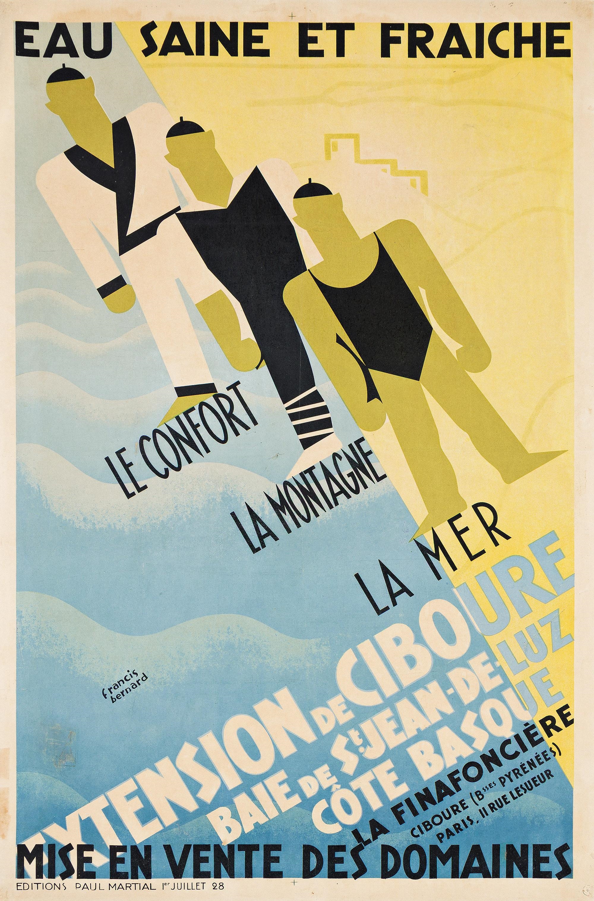 Francis Bernard | Eau Saine et Fraiche / Extension de Ciboure (1928 ...