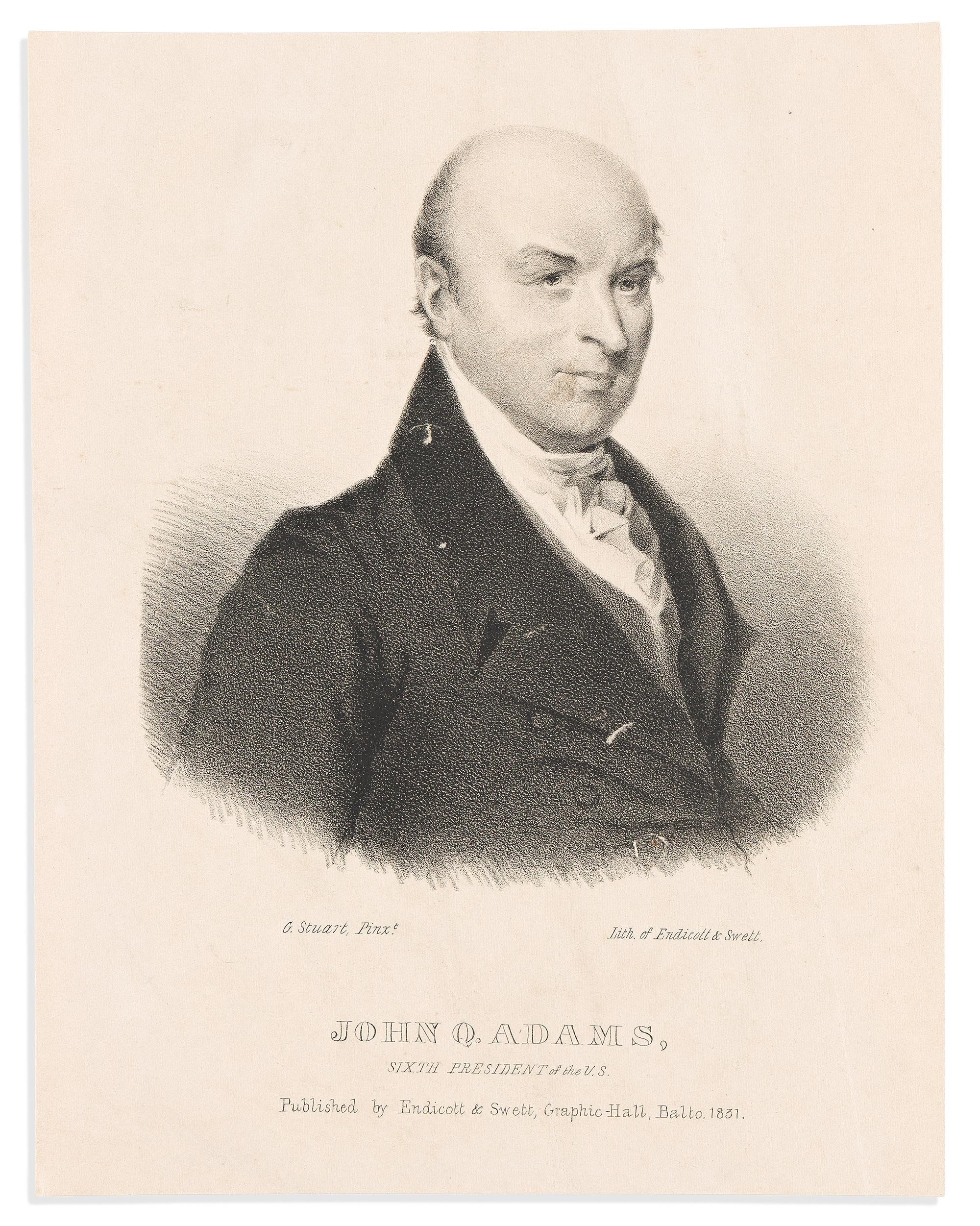 Gilbert Stuart | John Q. Adams, Sixth President of the U.S (1831 ...