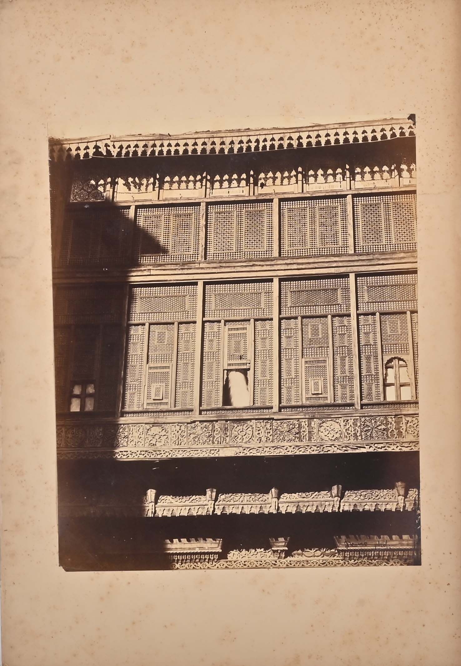 Ermé Désiré | Moucharabieh au Caire (1870) | MutualArt