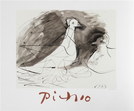 Pablo Picasso | Pigeons | MutualArt