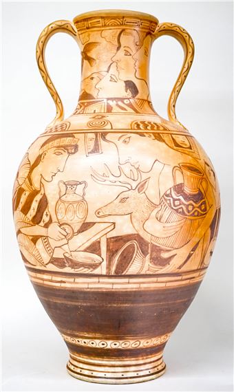 Kurt Weiser | Kurt Weiser Large Ceramic Vessel | MutualArt