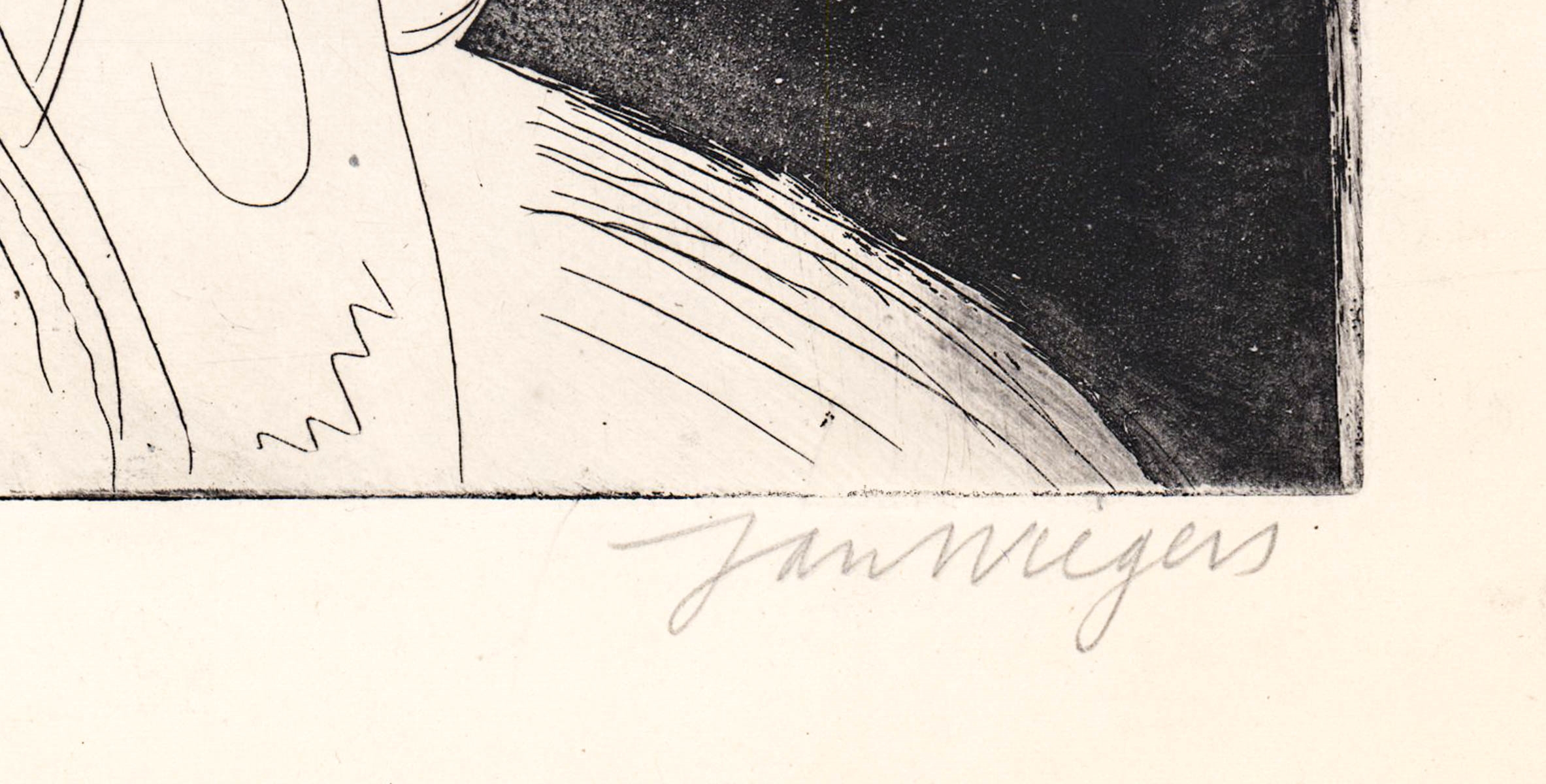 Jan Wiegers | Jan Wiegers Etching SIGNED | MutualArt