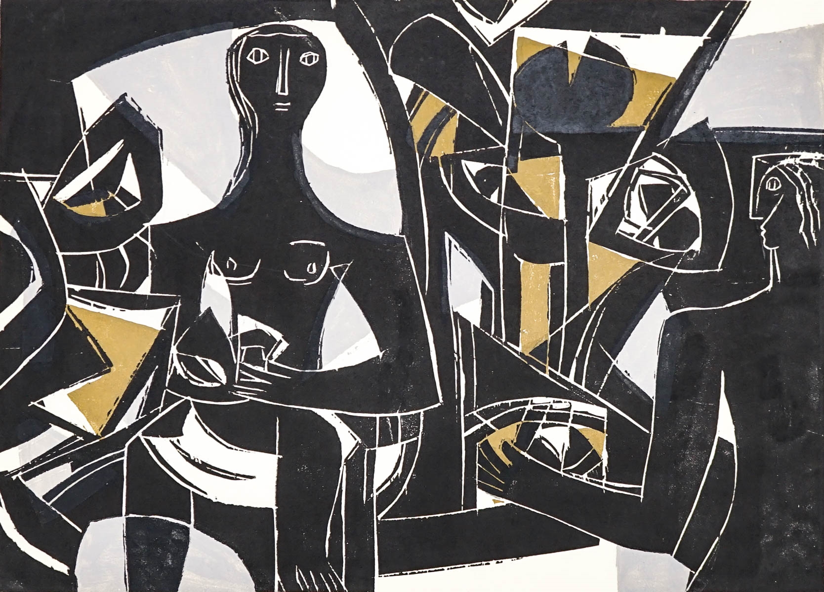 Gerth Biese | Figure With Plants | MutualArt