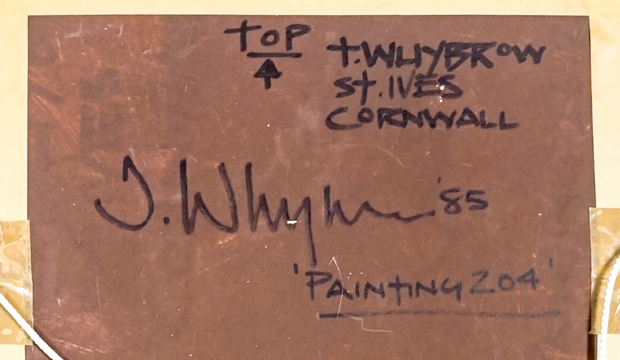Terry Whybrow | Original Oil on Board | MutualArt