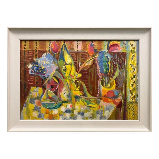 Jane Piper | STILL LIFE WITH FLOWERS | MutualArt