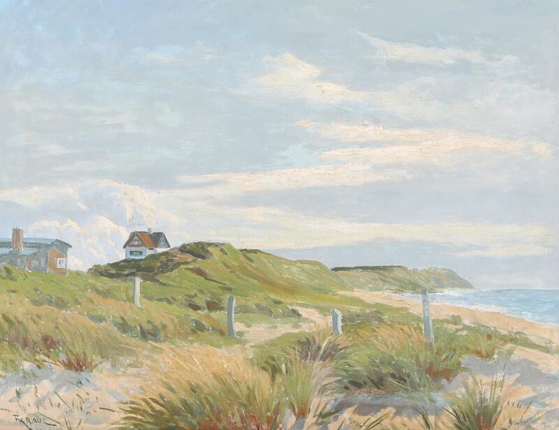 Fritz Kraul | Coastal scenery from F. Kraul | MutualArt