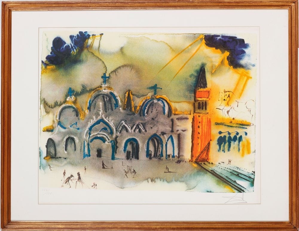 Salvador Dalí | Homage to Venice | MutualArt