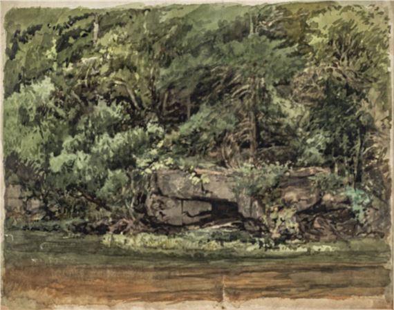 Louis Schultze | Forest Landscape (Late 19) | MutualArt