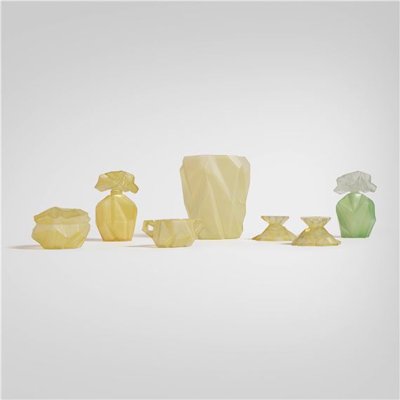 Reuben Haley | Collection of Ruba Rombic tableware (1930) | MutualArt