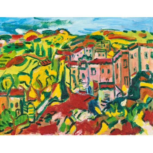 Jean-Louis Piguet | Südliche Landschaft (1995) | MutualArt