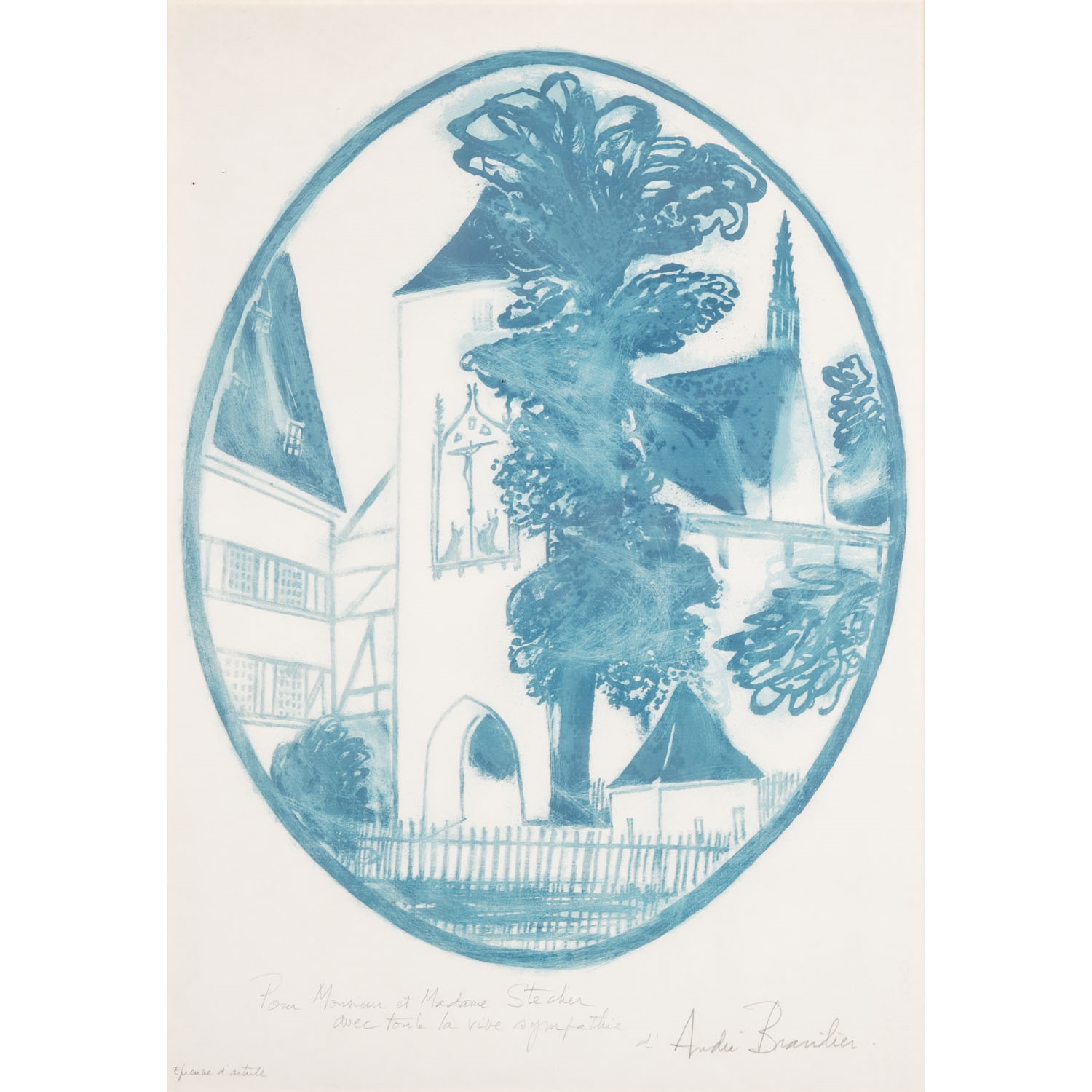 Andre Brasilier | Bebenhausen (1810) | MutualArt