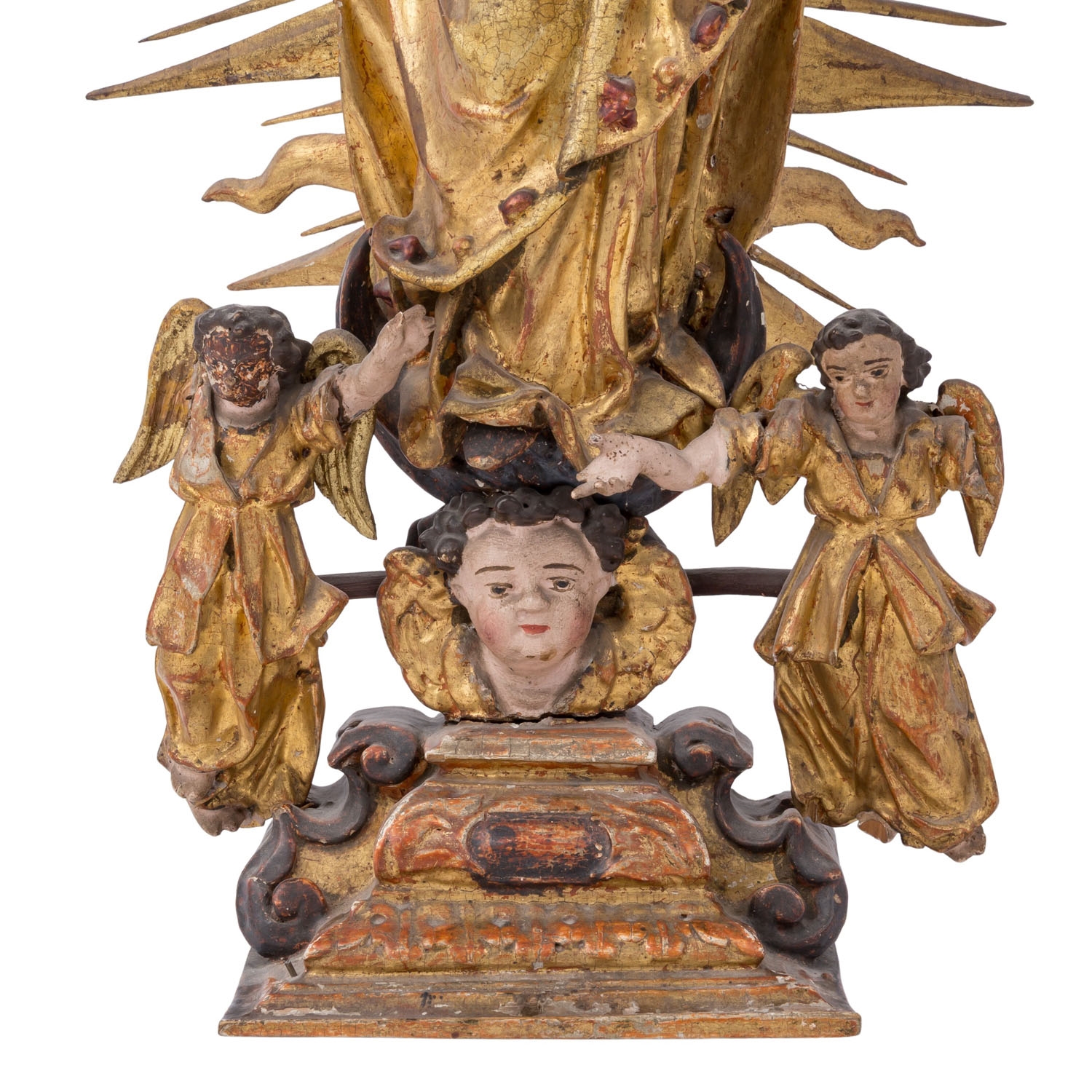 German School, 18th Century | Mondsichelmadonna mit Kind vor Aureole ...