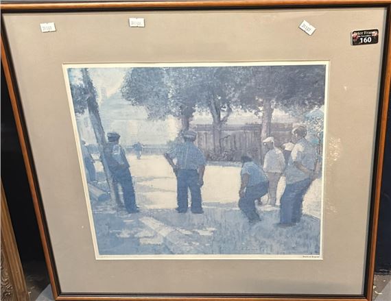 Gordon Stuart | Boules at Bergerac | MutualArt