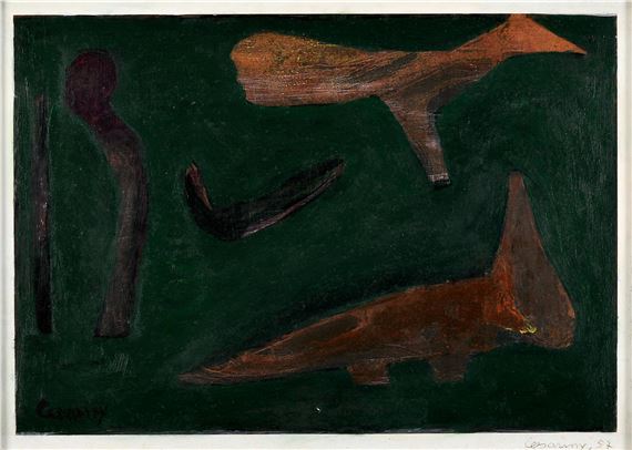 Mário Cesariny | Empregos I - A hora da saída (1957) | MutualArt