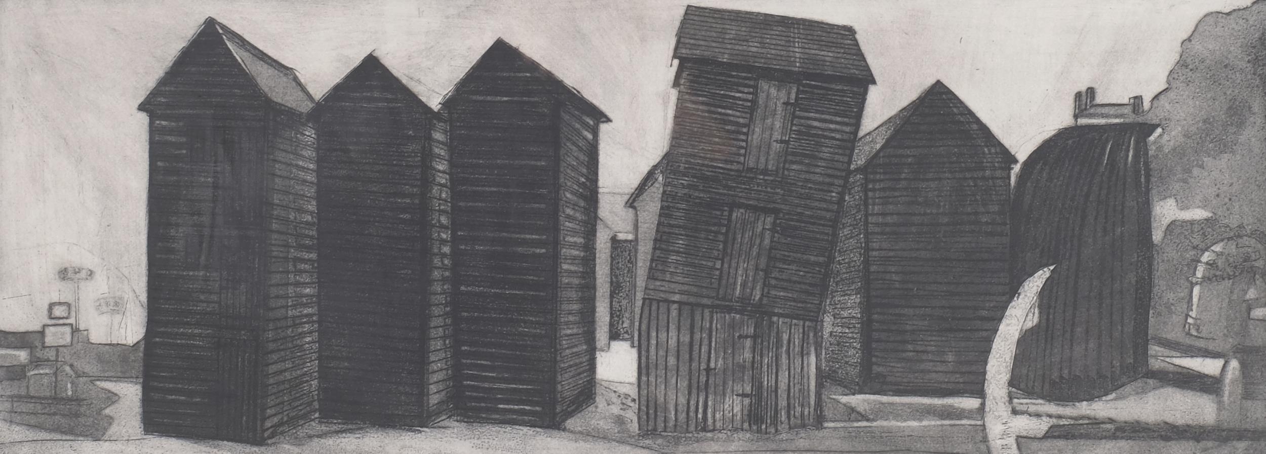 Käthe Deutsch | Hastings net huts | MutualArt