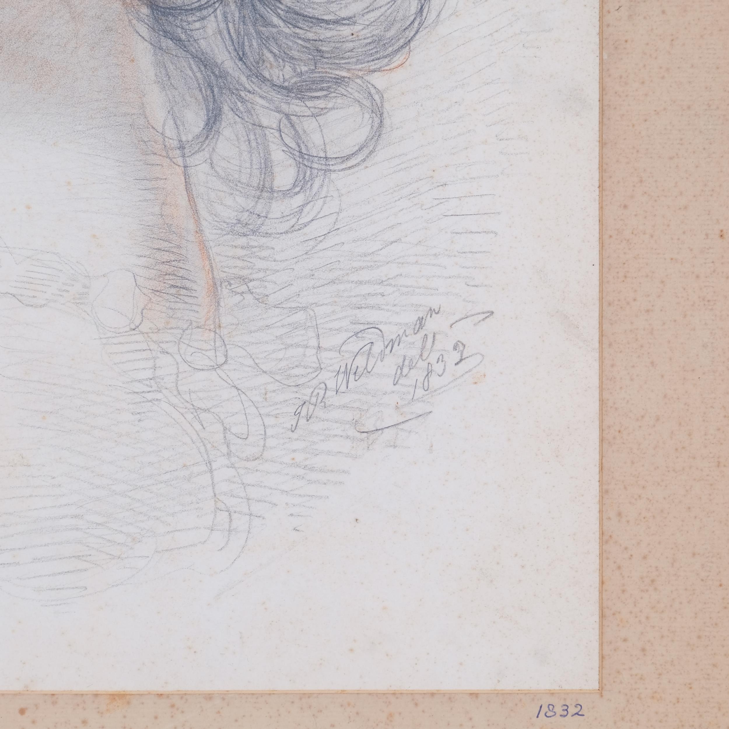 John Robert Wildman | Portrait of a Young Girl (1832) | MutualArt