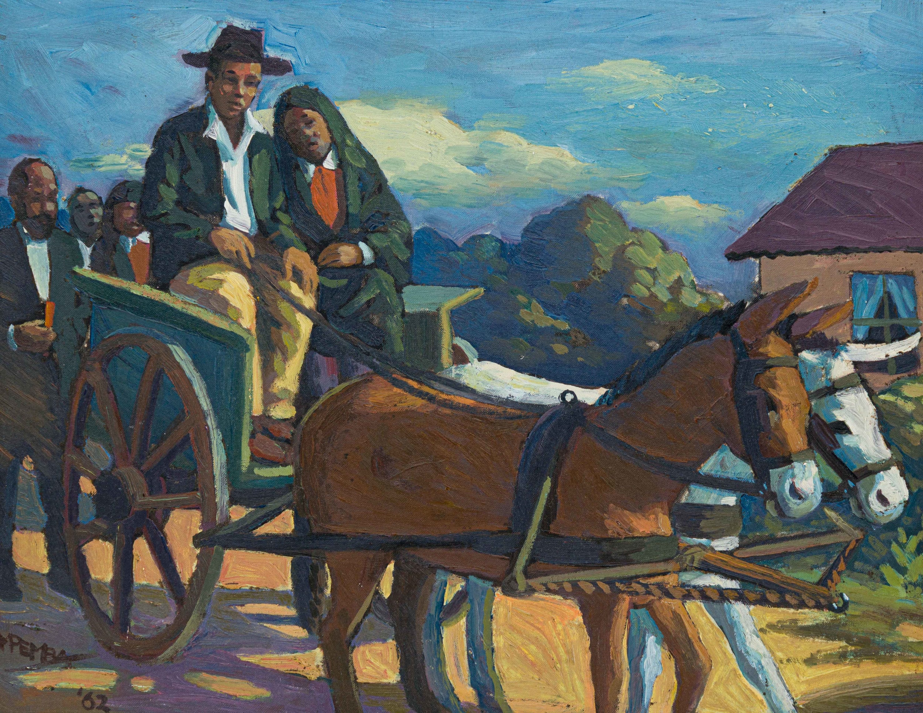 George Pemba | Funeral (1962) | MutualArt