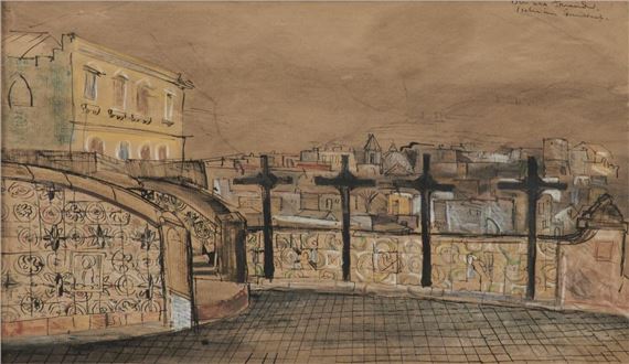 Donald Friend | Ischian Landscape | MutualArt