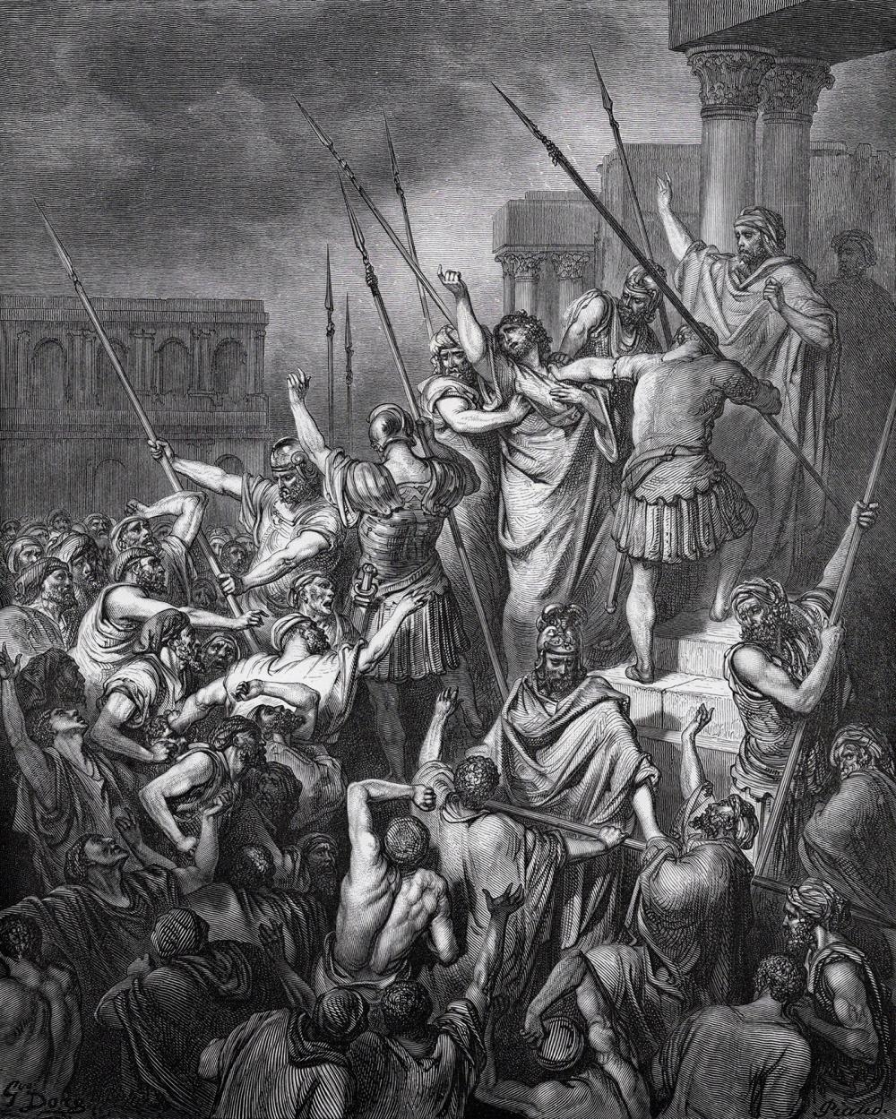 Gustave Doré | Saint Paul Rescued from the Multitude (1880) | MutualArt