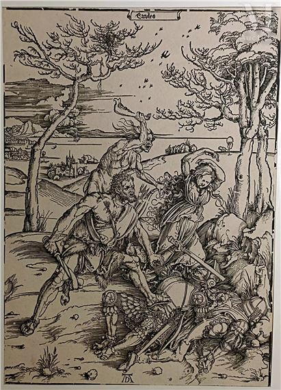 Albrecht Dürer | Hercule tuant Cacus | MutualArt